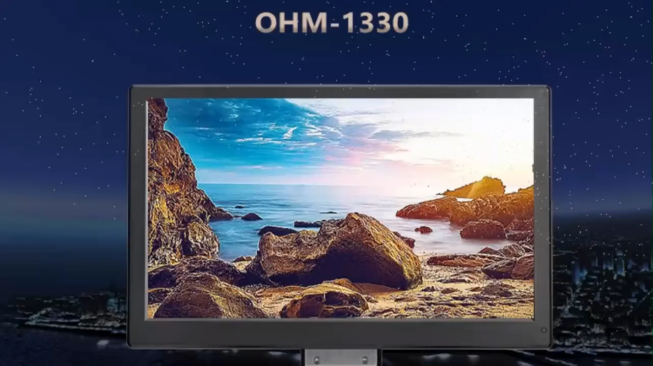 13.3 Inch Ips Full Interface Capacity Touch Screen Monitor Lcd Tft Hd ...