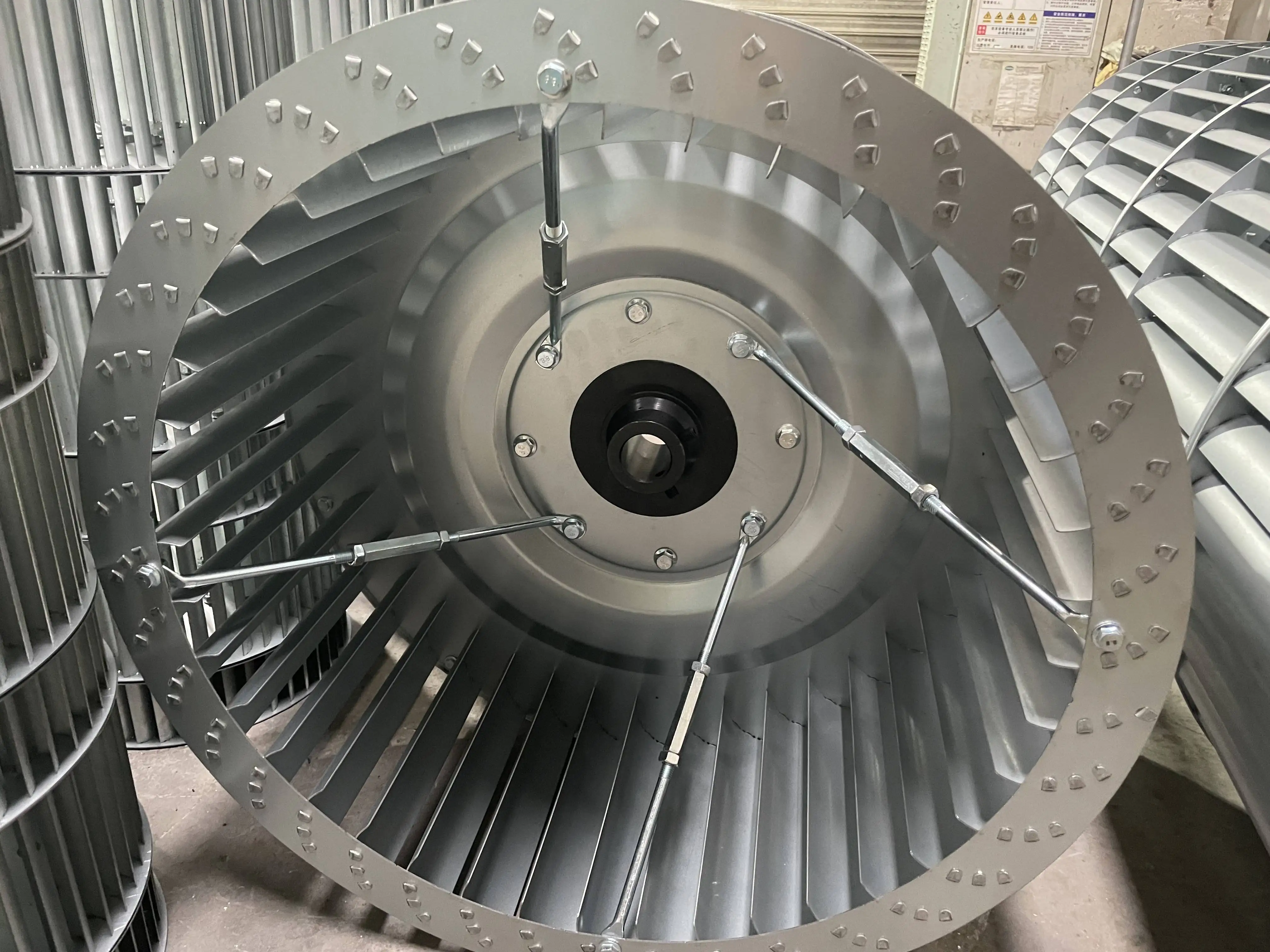 Centrifugal Fan Impeller DF Custom High Temperature Resistant Oven ...