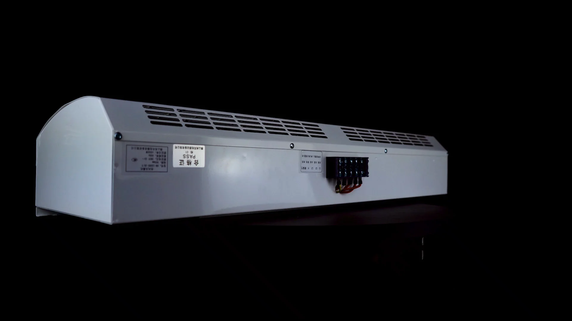 Miwind Electric 6kw Ptc Heat Air Curtain - Buy Wall Air Curtain Fan ...