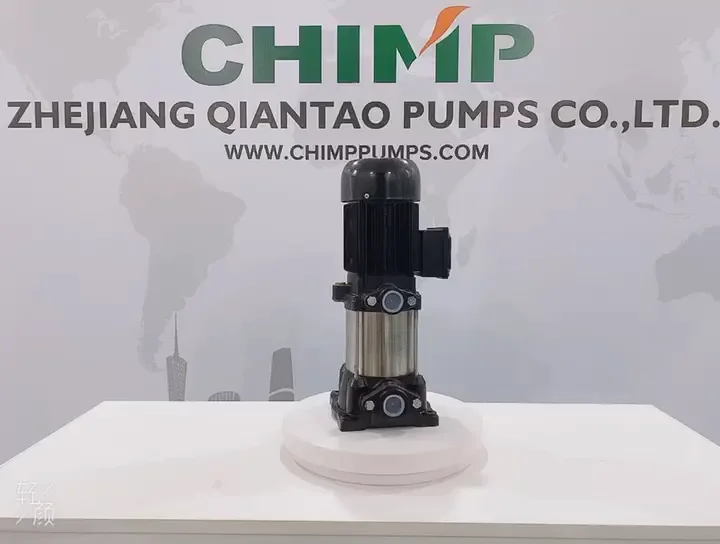 Multistage Vertical Centrifugal Water Pump 3kw Stainless Steel Electric ...