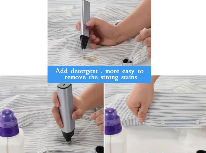 Portable Ultrasonic Laundry Pen - Efficient Stain Cleaning