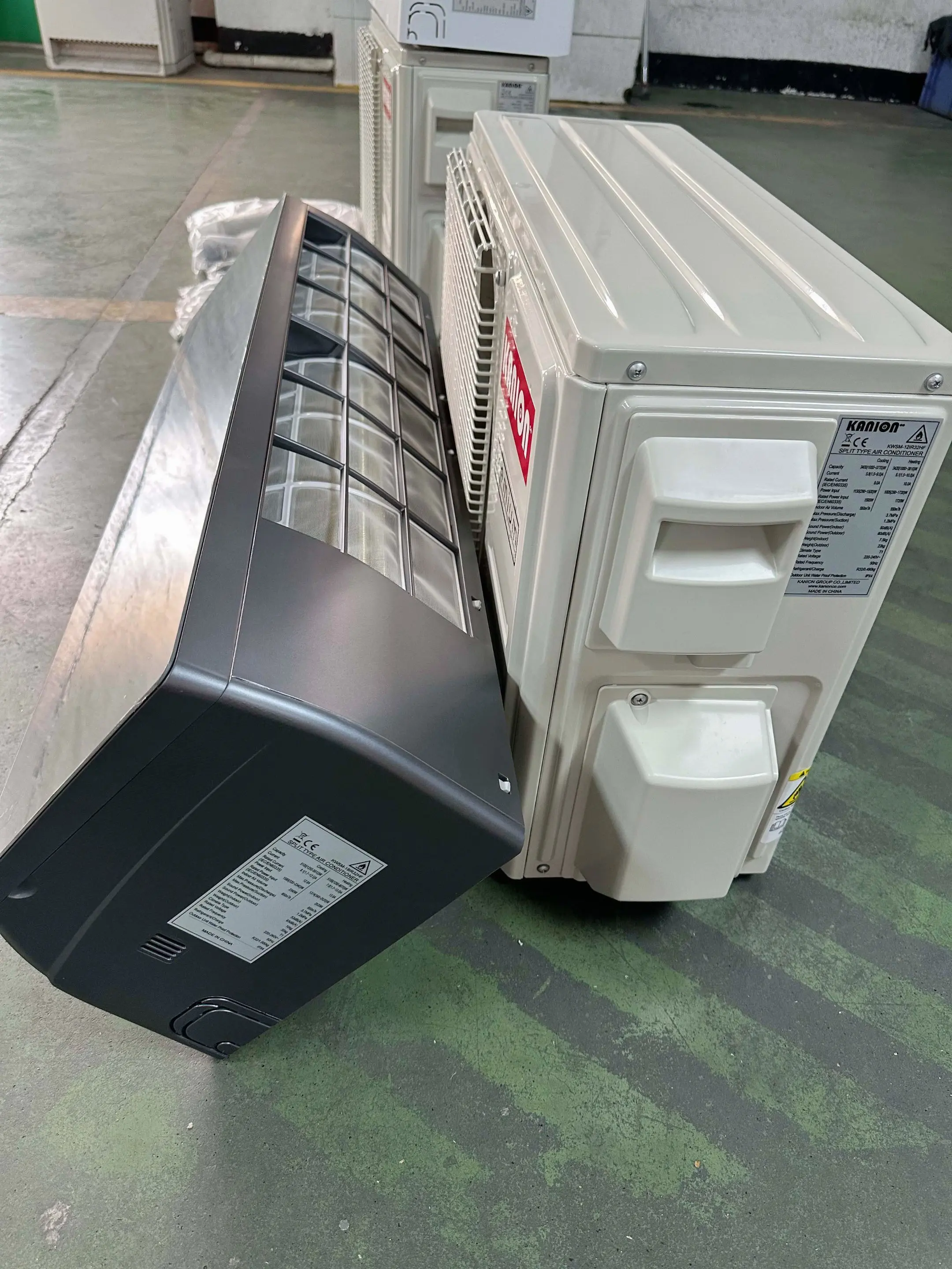 60hz 220V IDU Inverter AC SEER 22 Multizone Dual Split