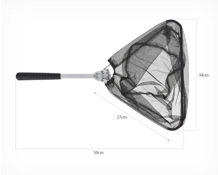 Topind Folding Hand Fishing Net Aluminum Alloy Different Types Of ...