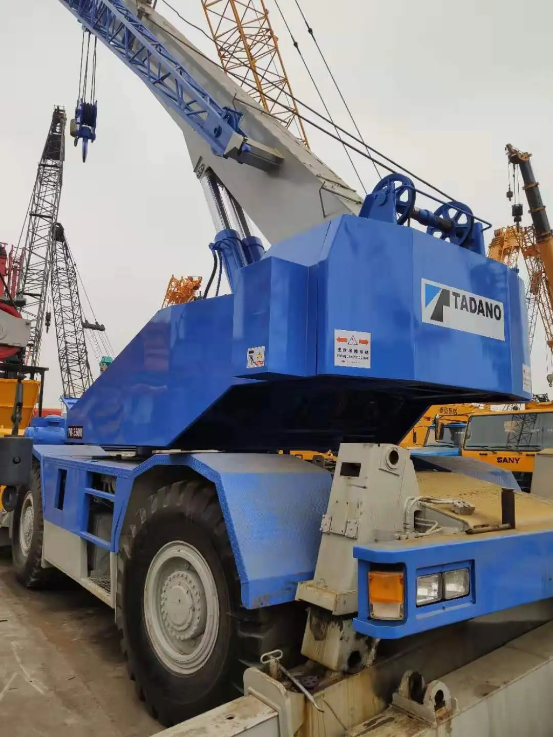 TADANO TR-350M 35T Rough Terrain Crane - Second Hand Japan Made