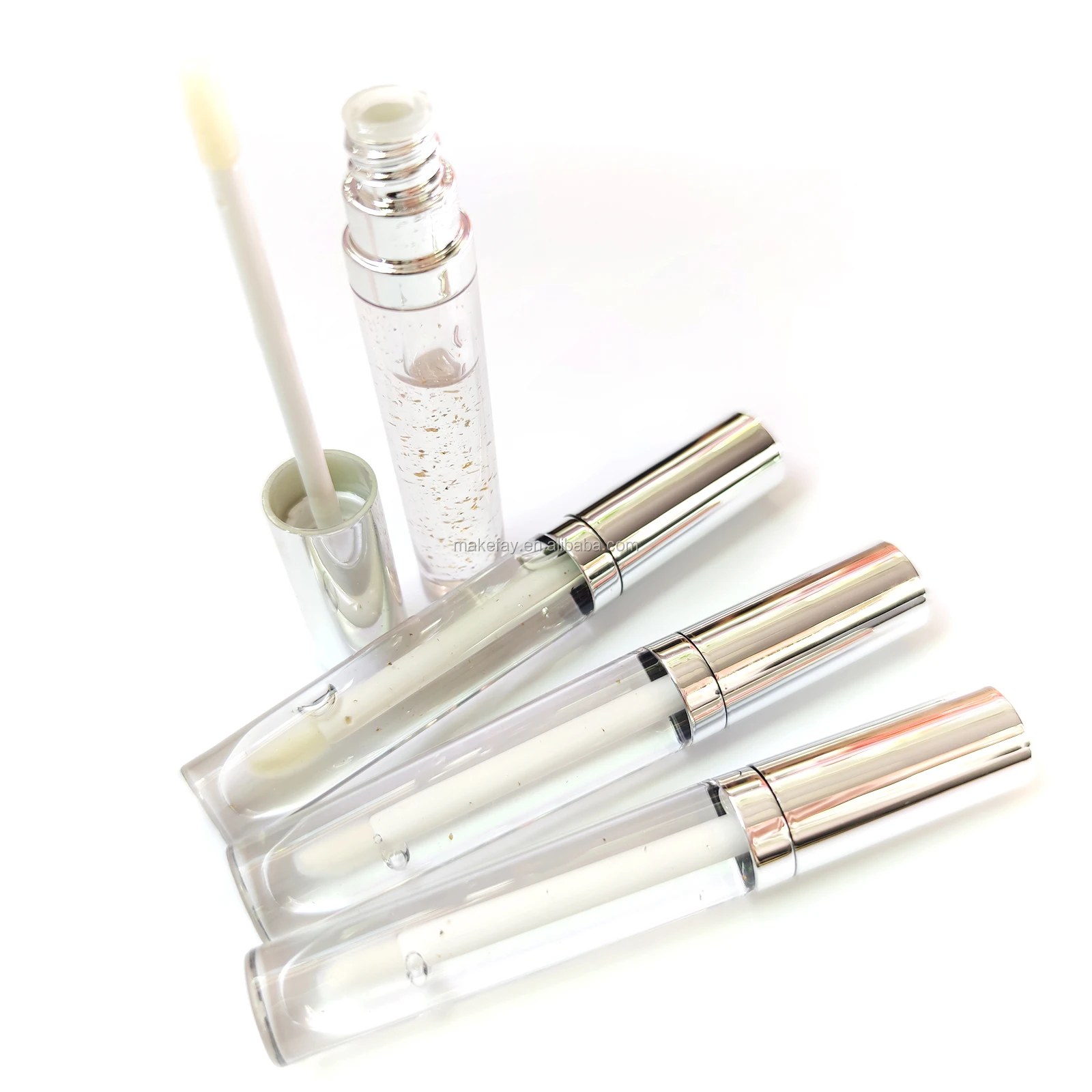 Wholesale No Logo 15 Colors Vegan Liquid Clear Lipgloss Makeup Private ...