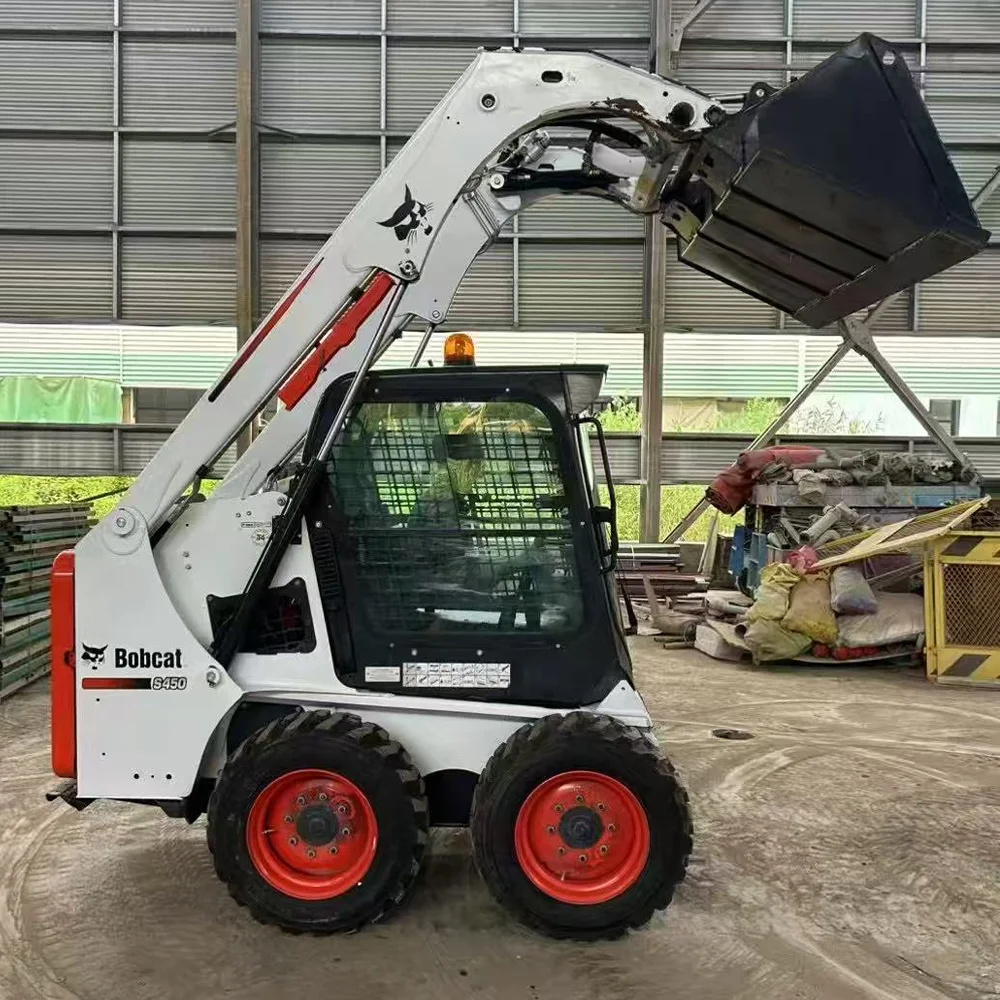 Used Bobcat S450 Skid Steer Loader - Diesel Power & Performance