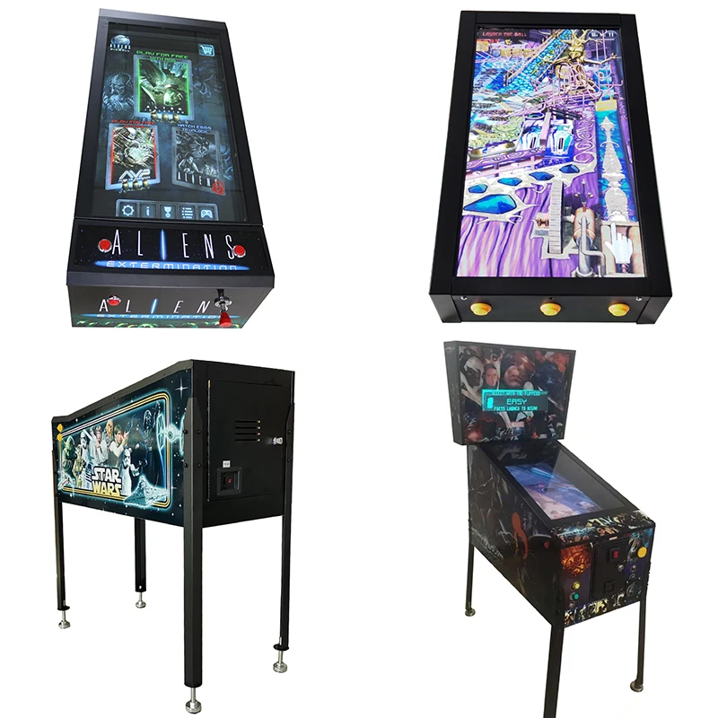 Hot Sale Nudge Function Virtual Table Shots Machine Mini Pinball ...