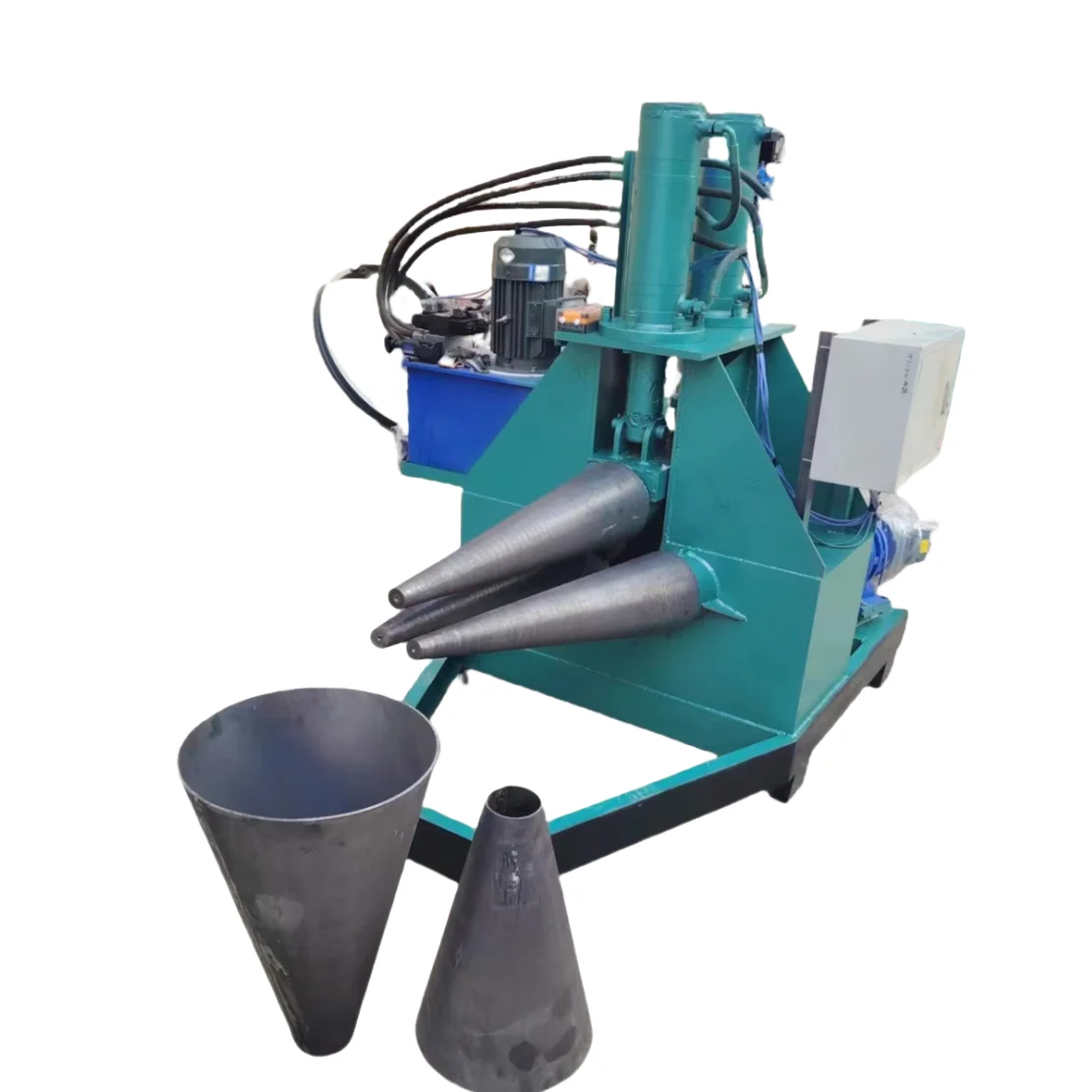 Hydraulic Automatic Tapered Rolling Machine - Three Rollers