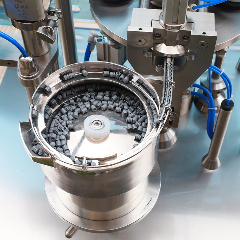 High-Speed Electric Glass Syringe Vacuum Prefilling and Stoppering ...