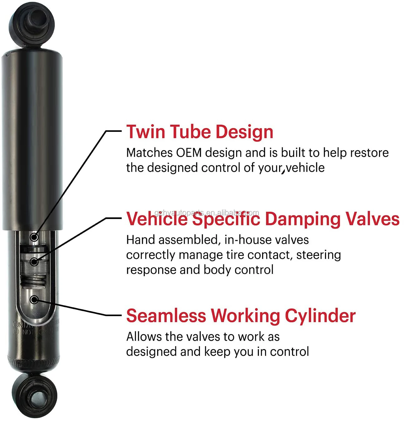 American Truck Shock Absorber for ARVIN MERITOR CAB -Alibaba.com