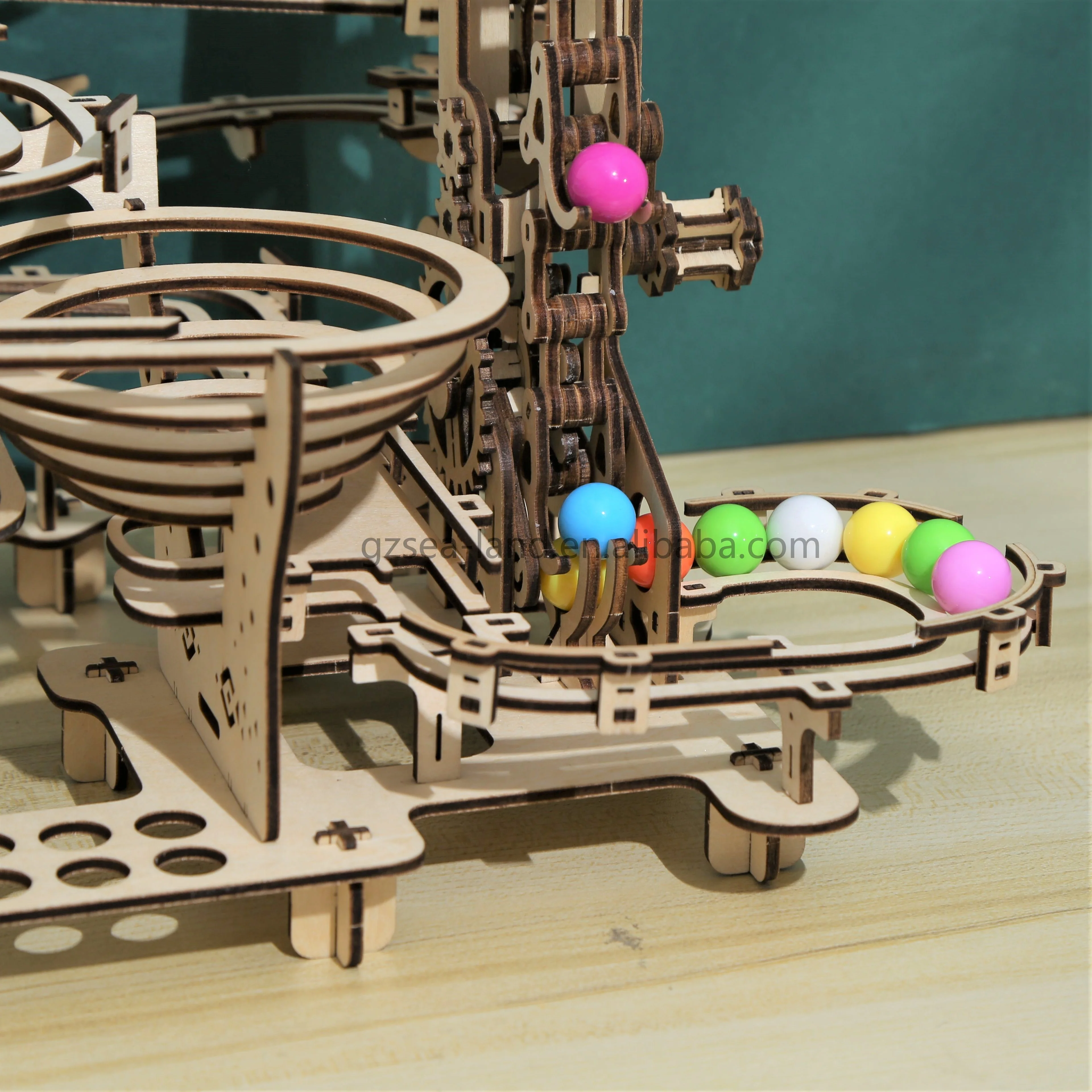 Sealand Marble Run - High Difficulty 3D Wooden Puzzle