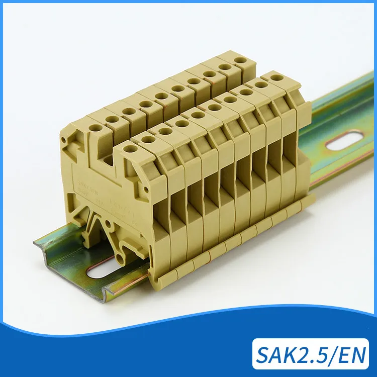 Din Mount 2.5mm2 Universal Wiring Connector Weidmuller Type SAK-2.5EN