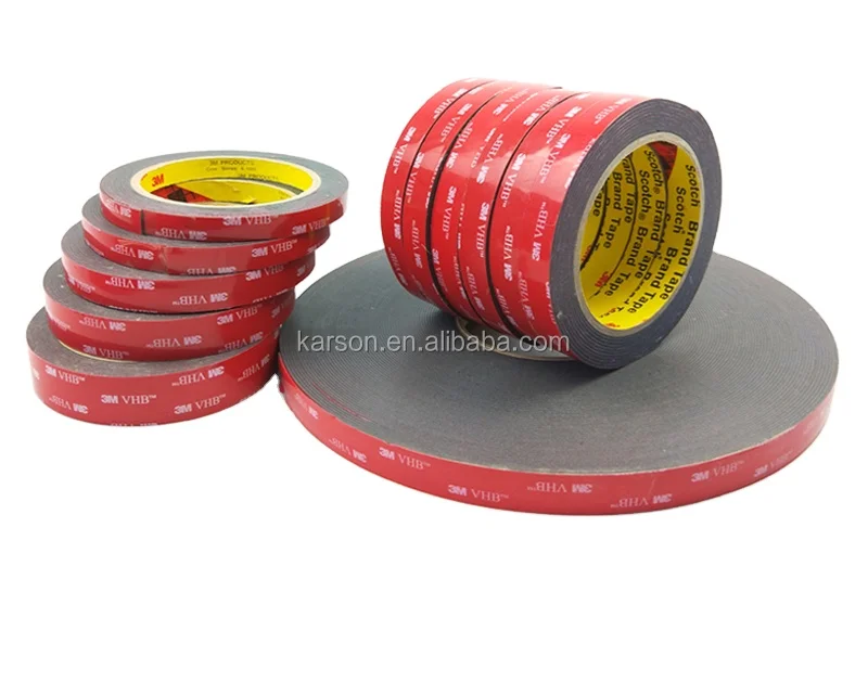 3M 5962 VHB Various Specifications, 1.55mm Thick, Black Acrylic Foam ...