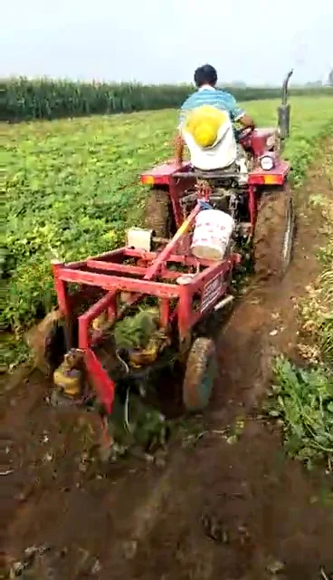 Multifunction Single Row Peanut Harvester Mounted Tractor Groundnut ...