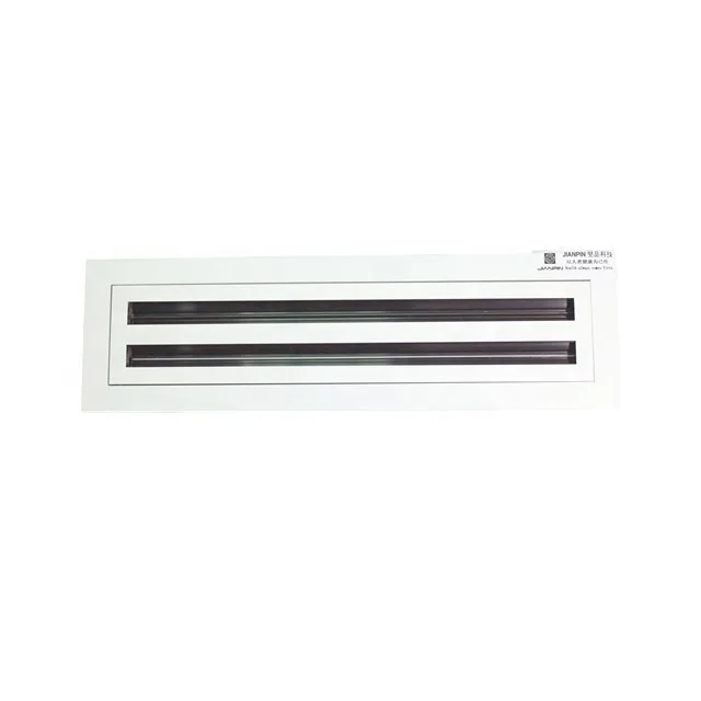 Hvac Aluminum Air Supply Linear Slot Diffuser Grille With Removable Core - Buy Air Conditioning ...