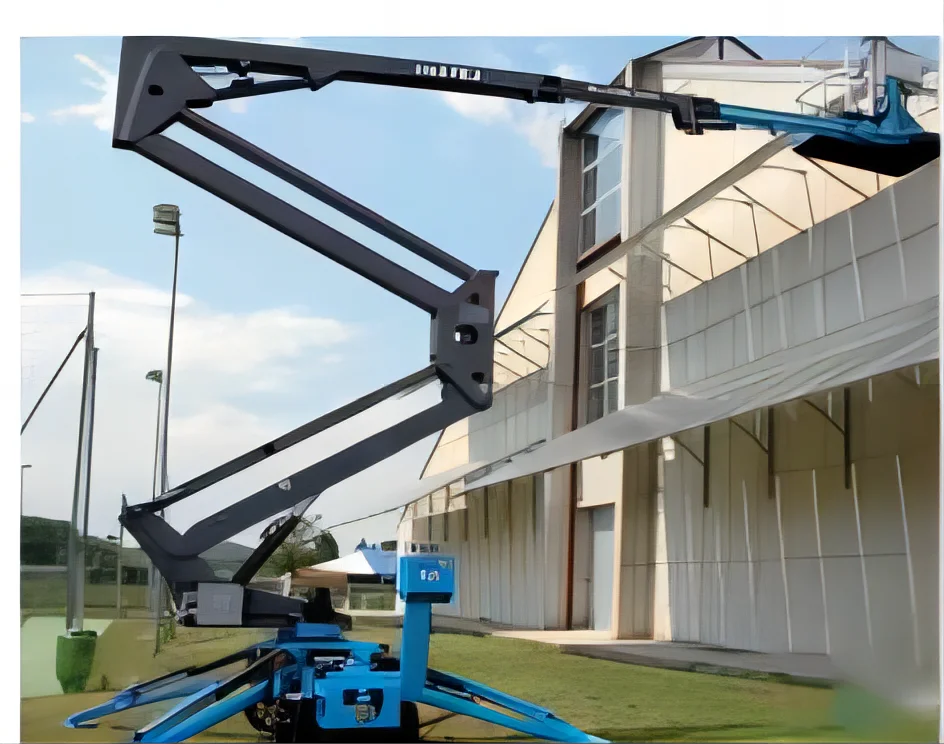 CE 17m Diesel Mobile Spider Boom Lift Towable Manlift - OEM | Wholesale