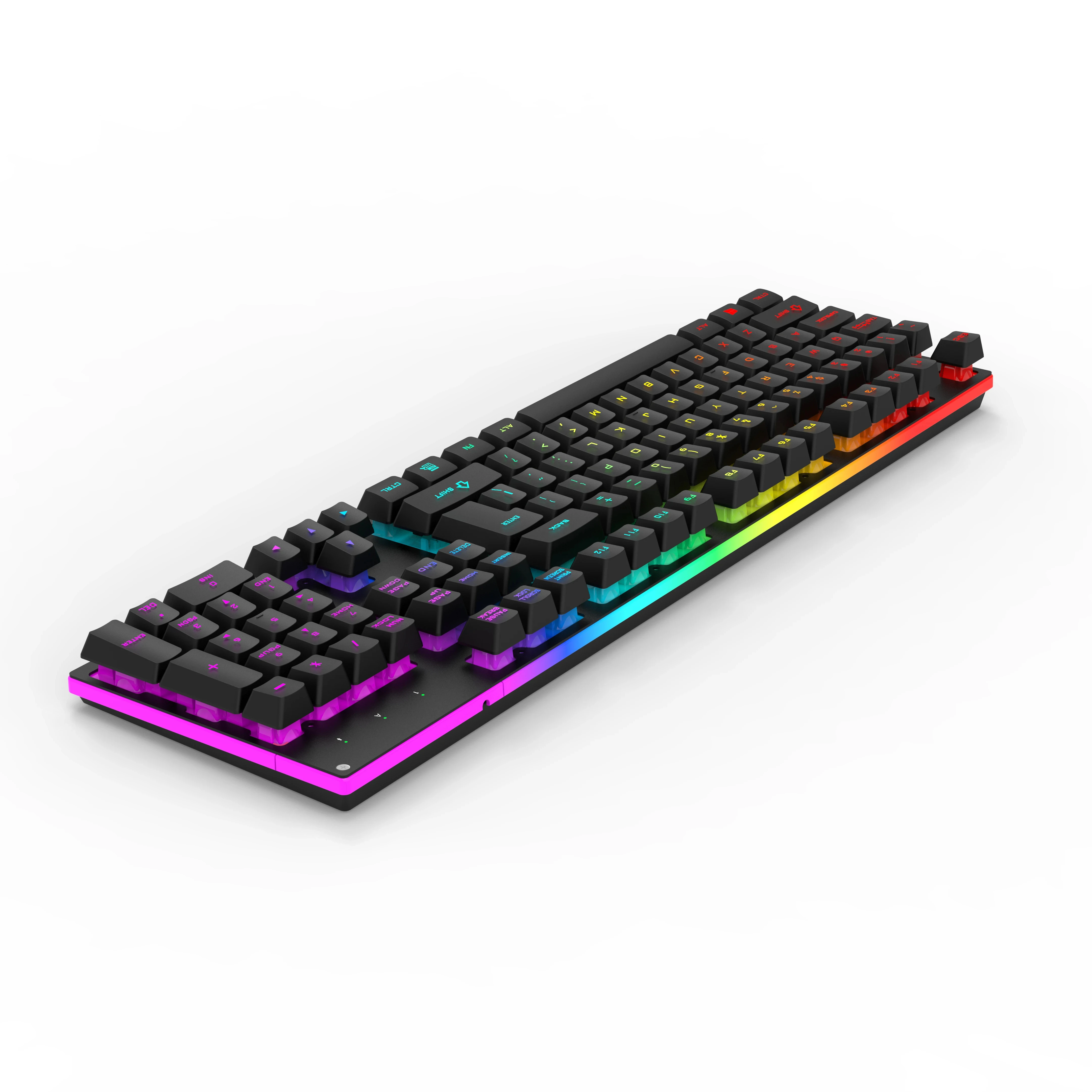 Standard Spanish Uk Russian Custom Mechanical Gaming Keyboard Mouse ...