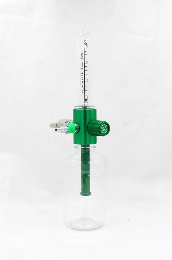 Medical Oxygen Regulator Flowmeter Ohmeda Din Adapter With Humidifier ...