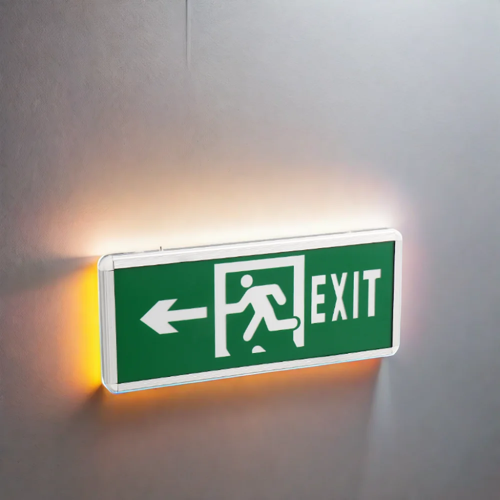 Emergency Exit Light Ul Ac 85-265v Led Emergency Exit Signs Lights Fire ...