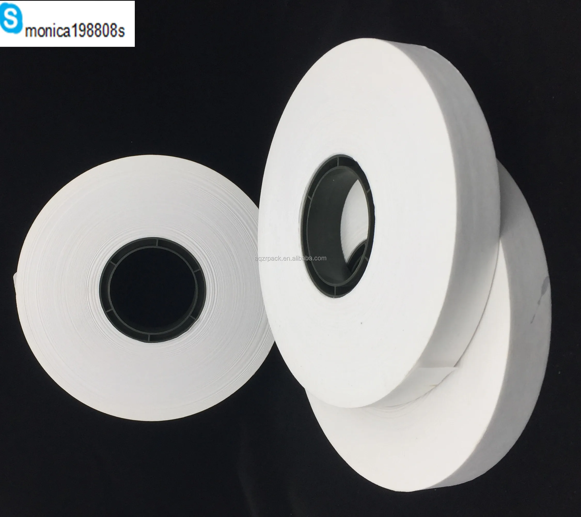 Plain White Or Brown 20mm Wide 150m Long Kraft Paper Banding Currency ...