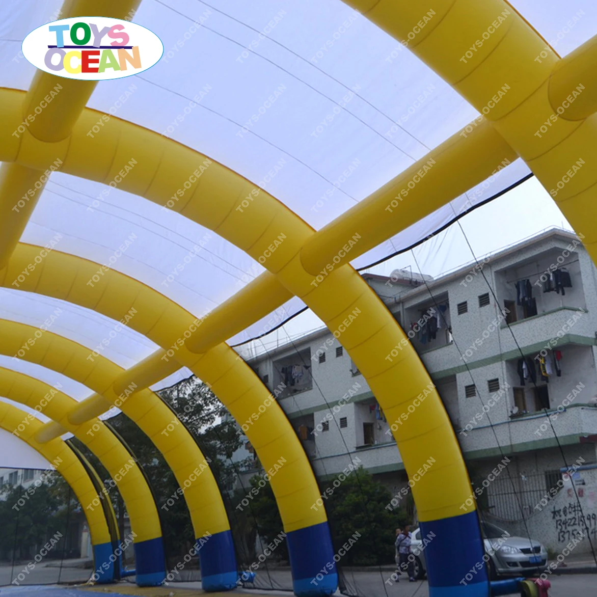 Outdoor Large Football Stadium Tent - Inflatable Bunker Tent