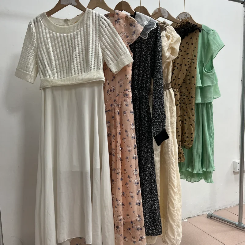 Second Hand Apparel Women Long Dresses Sexy Stock Wholesale Bulks Bales ...