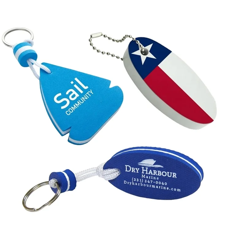 Print Logo Customized Shape Floating Foam Eva Keychains Llaveros ...