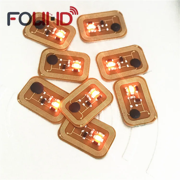Polish Art Passive Colorful Nfc Led Flash Finger Nail Sticker For Party ...