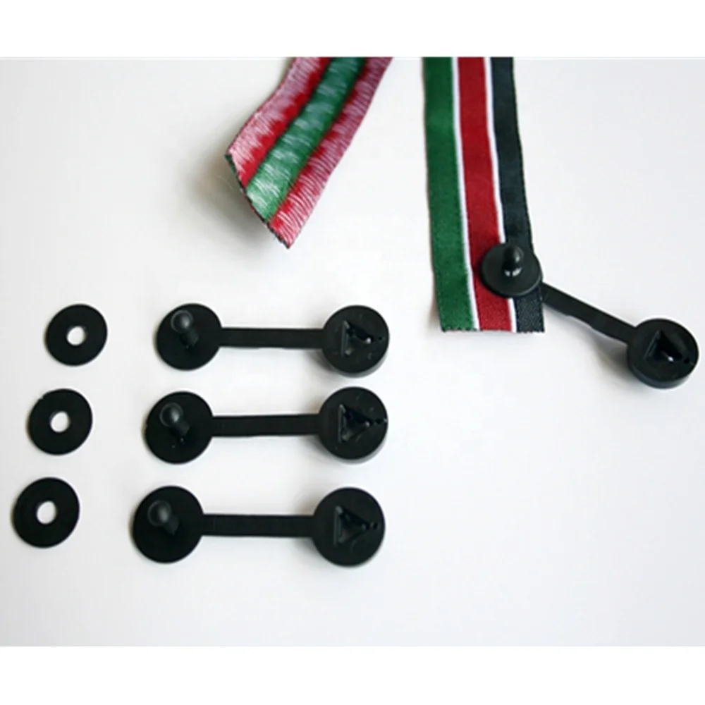 One Way Plastic Snap Clip for Fabric Wristbands - Secure & Stylish