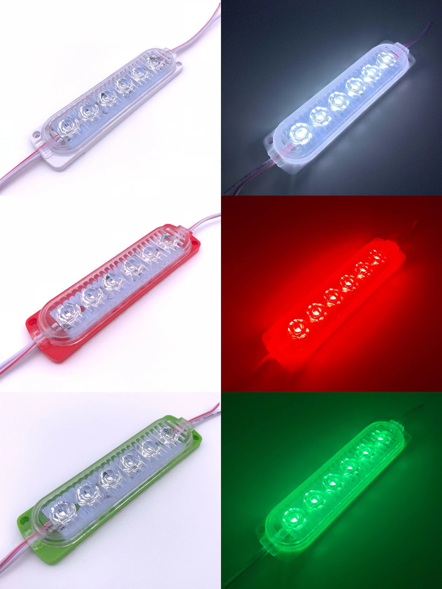 12 24 Volt Vehicles Buses Trucks Single Row Self Dimming Flashing Type ...