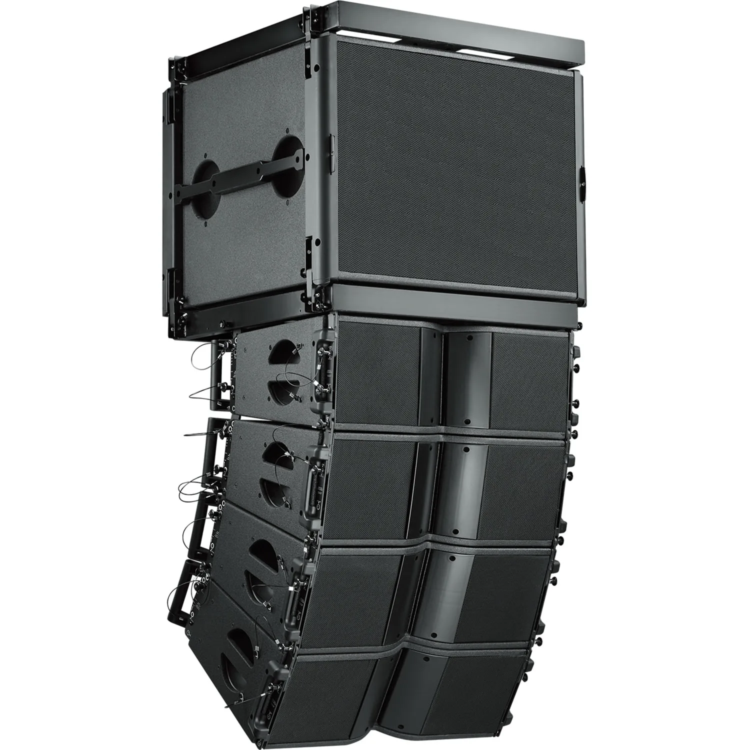 Dual 12 Inch Line Array Speakers Three Division Linear Array Full Frequency Professional Audio ...