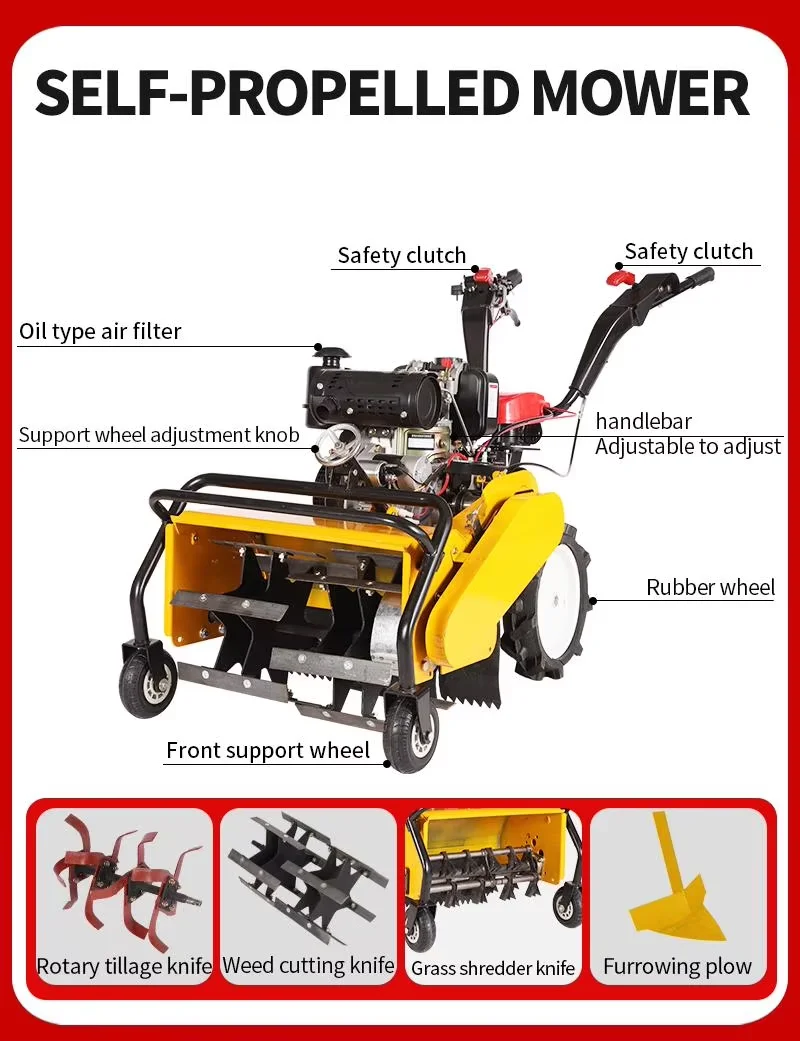 Multifunctional Agricultural Tools - Efficient Garden Cultivator