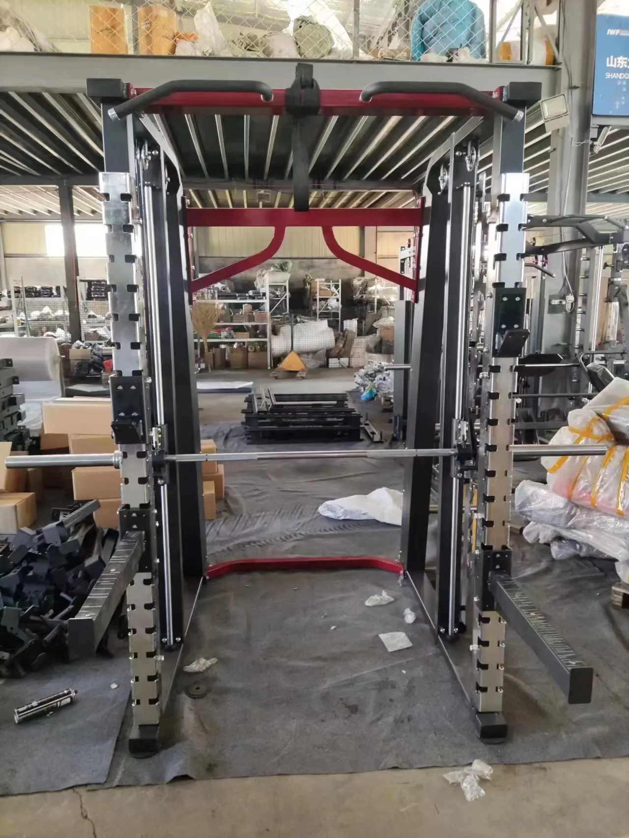 Commercial Smith Machine Squat Rack 3d Smith Machine Strength Training ...