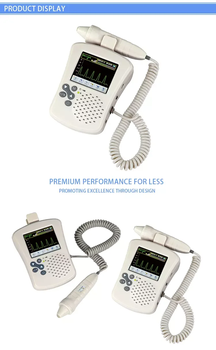 New Design Doppler Vascular Best 8mhz Probe Doppler Vascular Portable ...