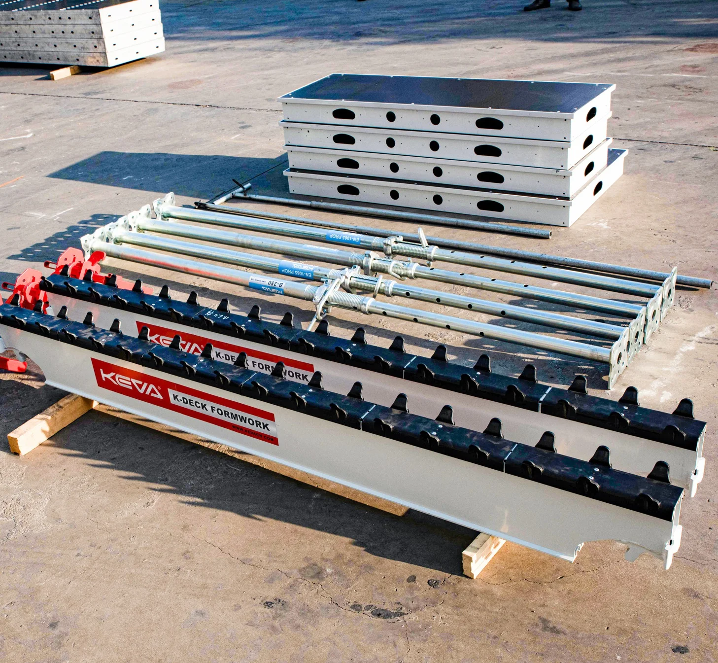 Aluminium Main Beam With Nylon Cover Support For K-deck Peri Skydeck ...