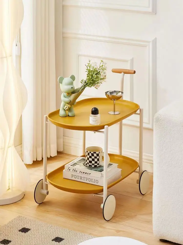 2-tier Kitchen Salon Trolley Storage Abs Trolley Home Bathroom Kitchen ...