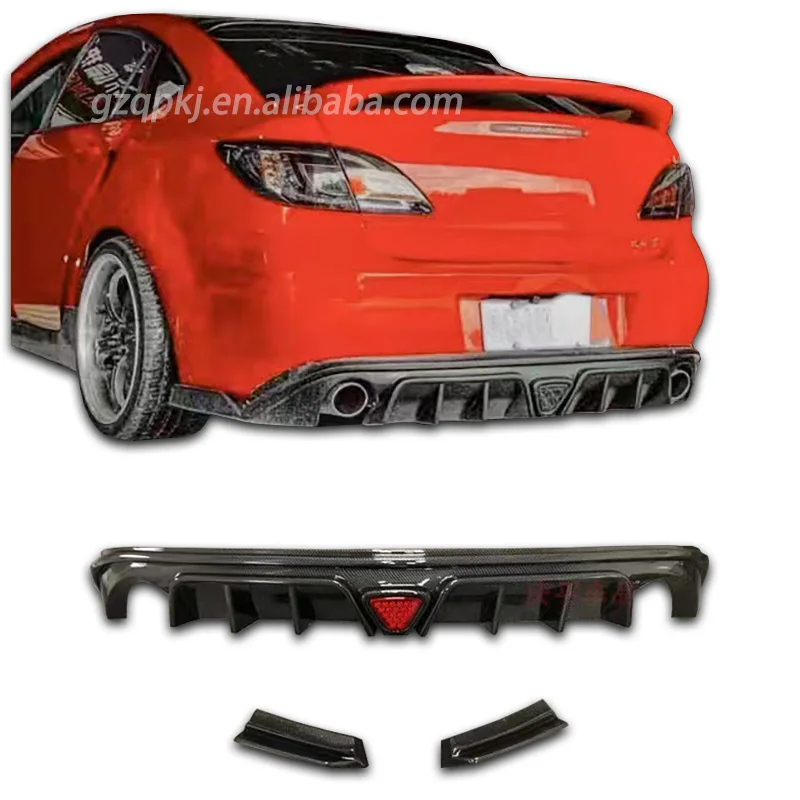 Mazda 6 GR Version Rear Bumper Lip - 2009-2015 Body Kit