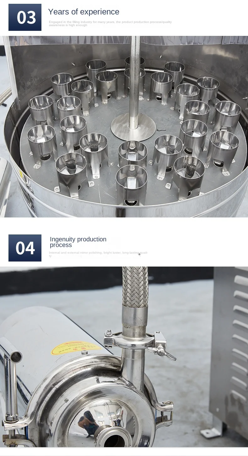 Factory Direct Tiebo 24-Head Semi-Automatic Motor-Driven Bottle Washer ...