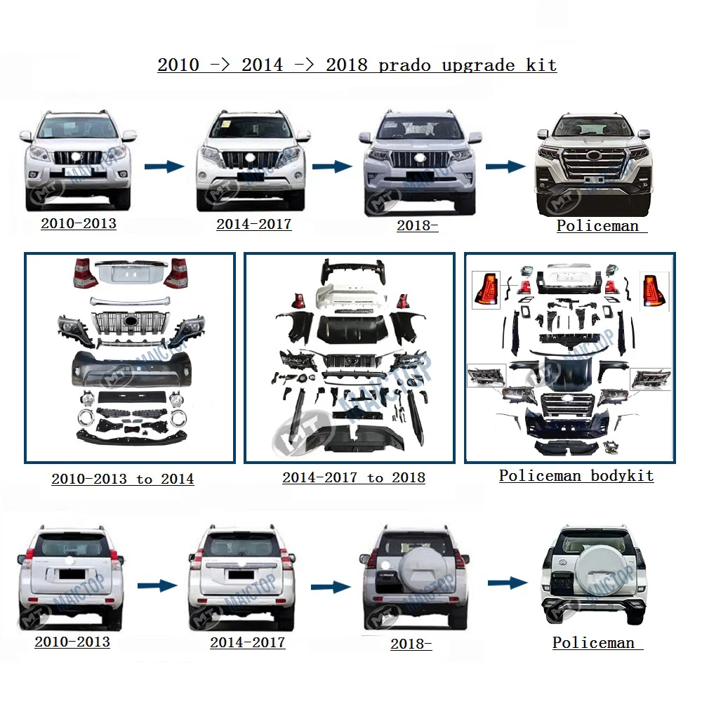 MAICTOP Car Accessories - Upgrade Your Land Cruiser Prado