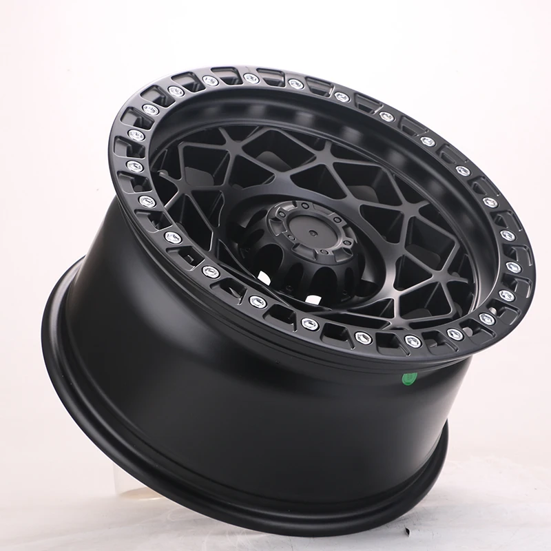 17 * 9j Inch Off-road Modified Upgraded Wheel Suv 4x4 Black 6 * 139.7 ...