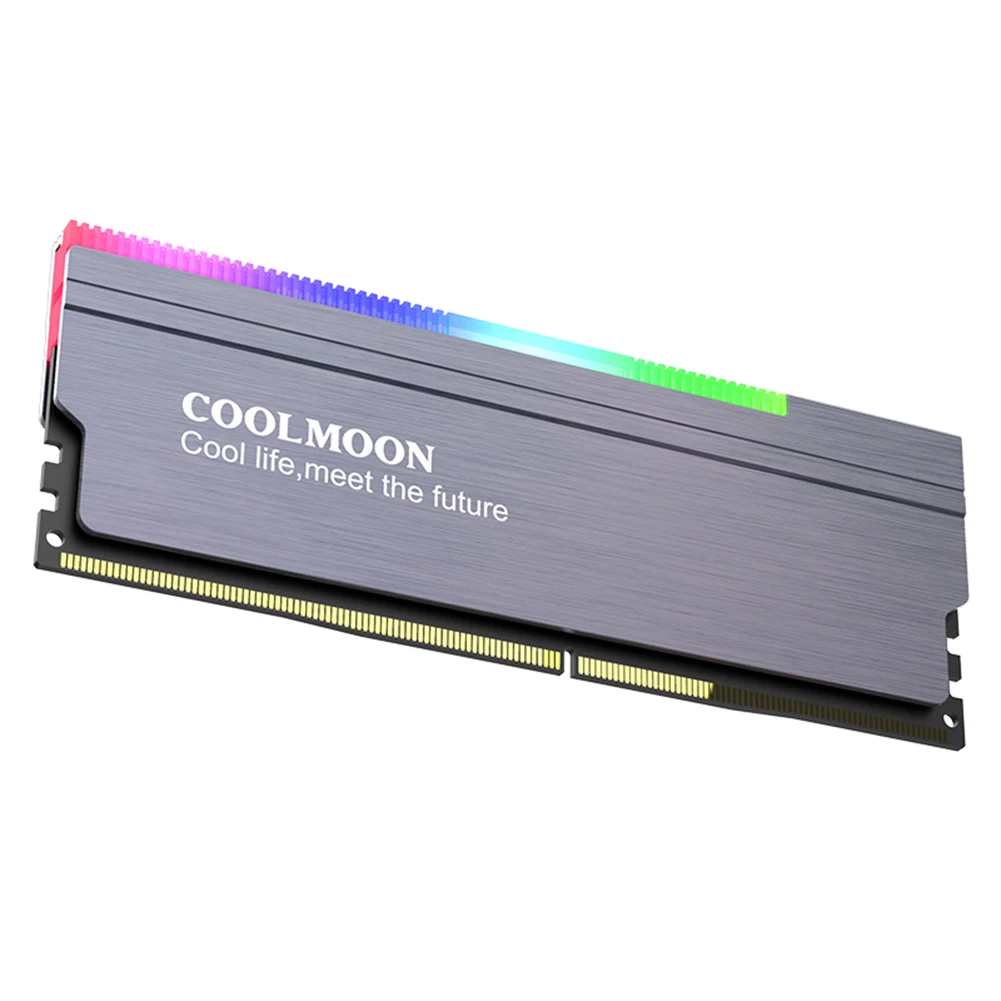 Aluminum Ddr3 Ddr4 Memory Rgb Ram Heatsinks For Memory Cooling - Buy ...