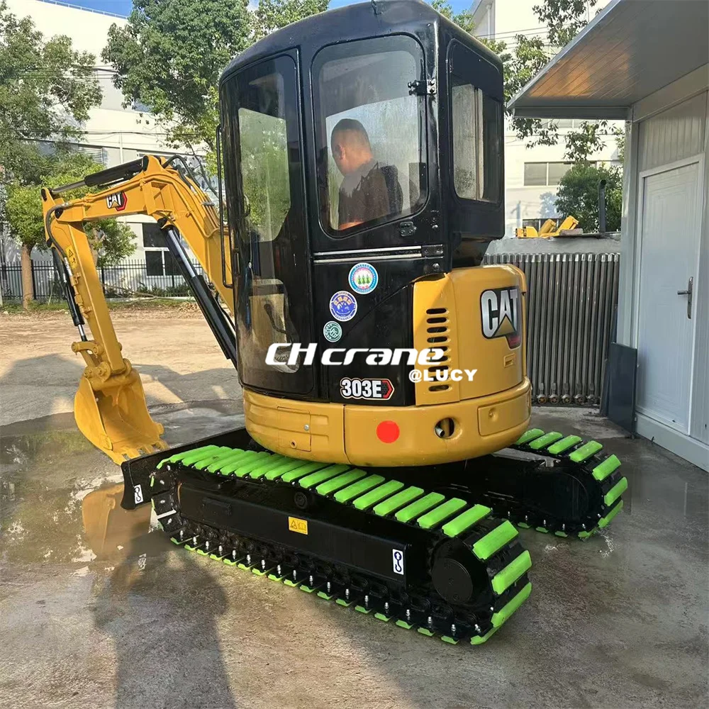 Hot Selling Cat 303e Mini Excavator in Stock High Efficiency ...