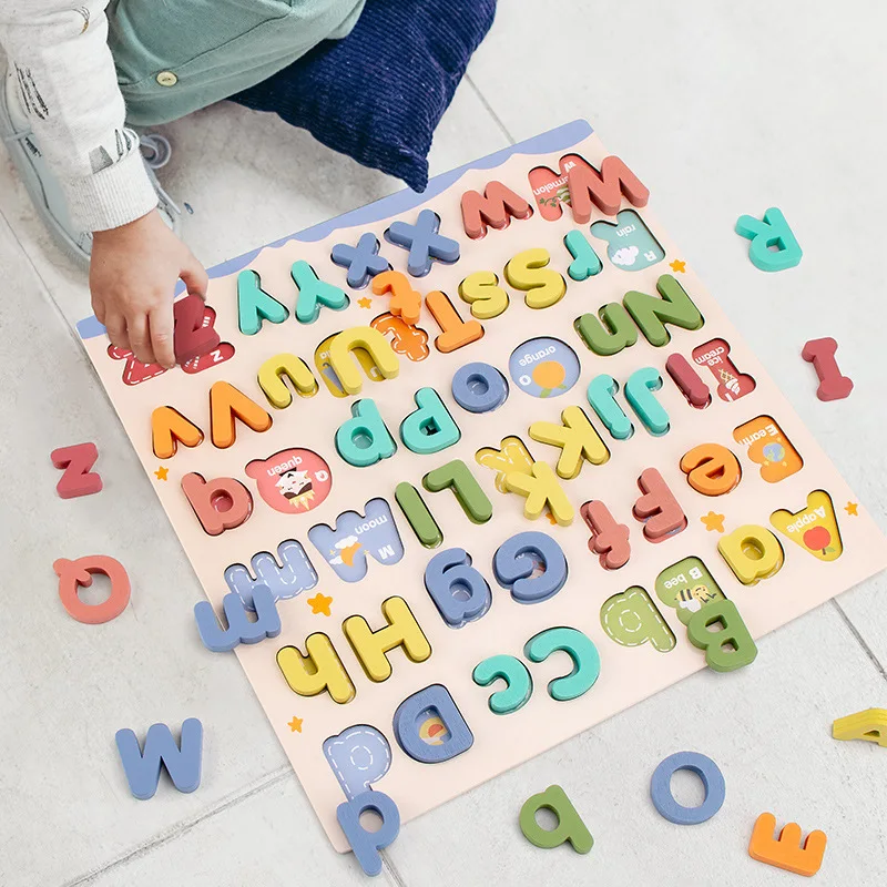 Children's Educational Uppercase And Lowercase Letters Matching ...
