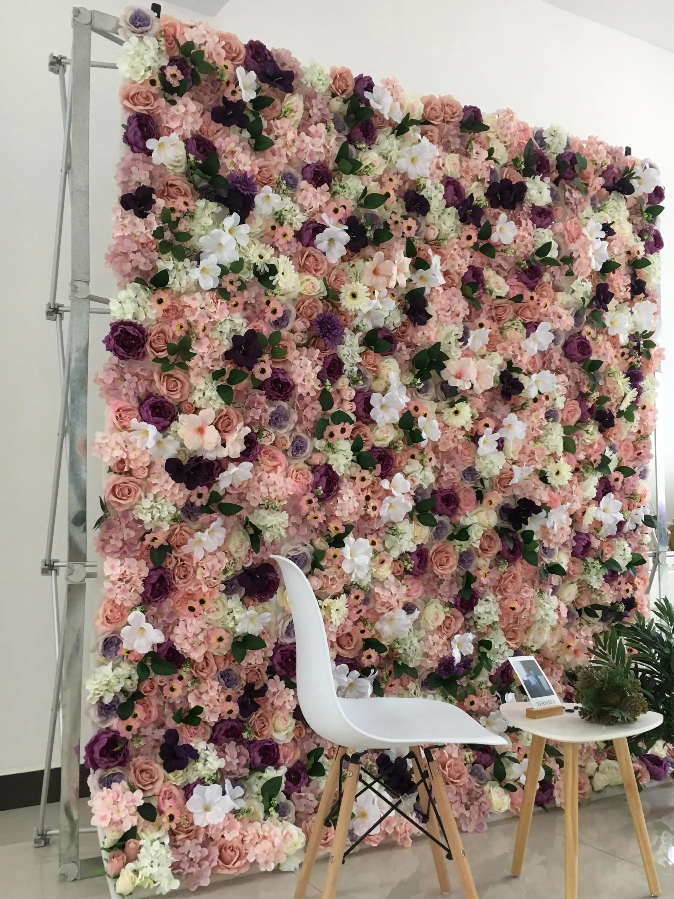Portable Wedding Flower Wall Frame - Aluminum Alloy Stand