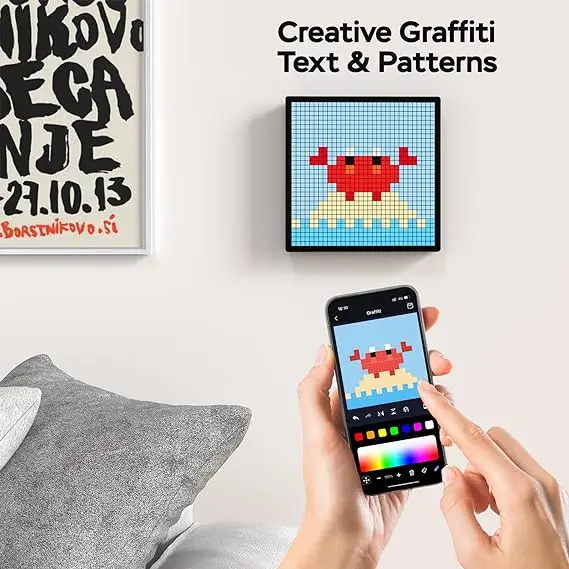 Idotmatrix LED Pixel Display - Programmable Art Control