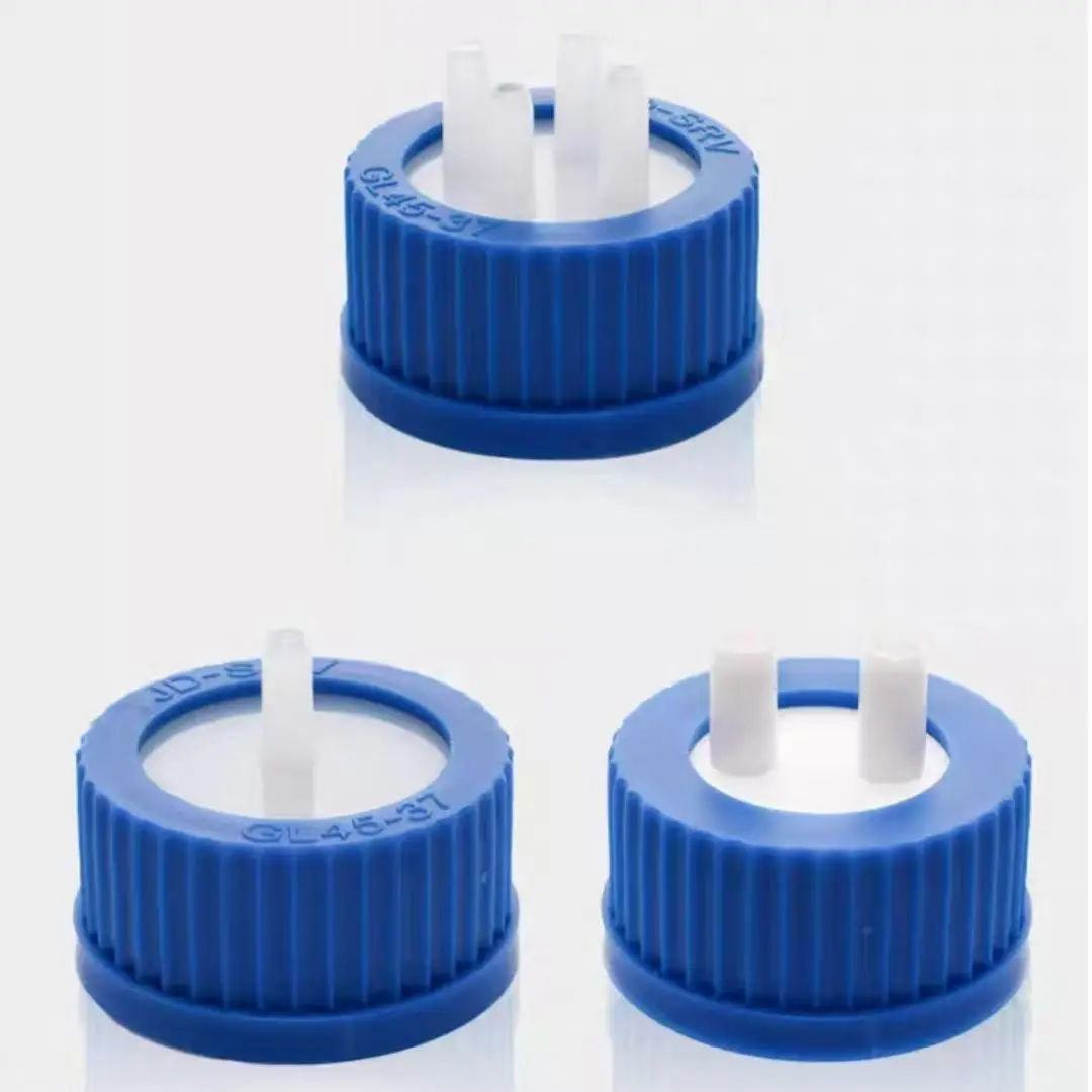 GL45 Liquid Phase Flow Plastic Replenishment Bottle Cap