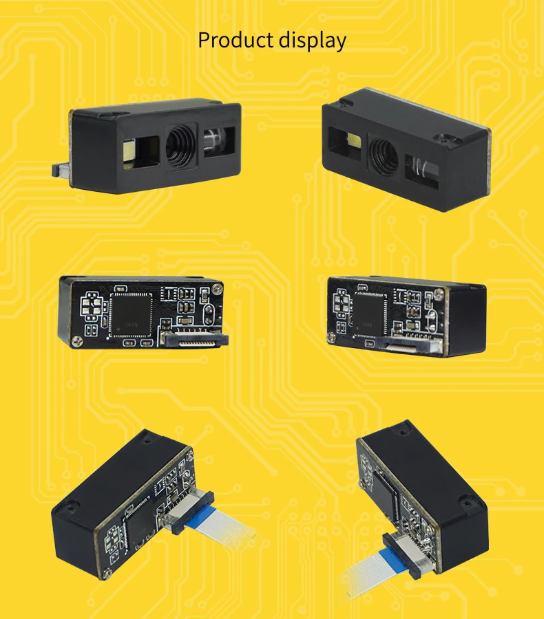 QT100 embedded barcode scanning module, QR code scanning engine, can be ...