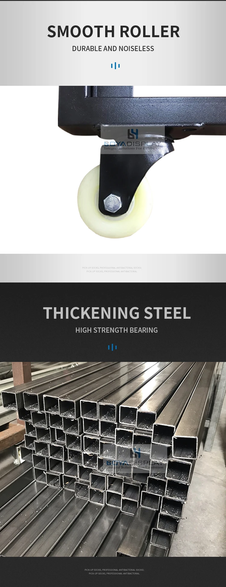 Customized Metal Carpet Rolling Sample Display Rack Rug Fabric Sample ...