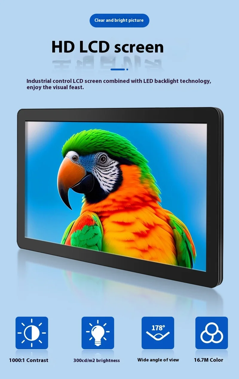 Industrial All-In-One 4G RAM Android Control Tablet 10.1/15/19/23.8 ...