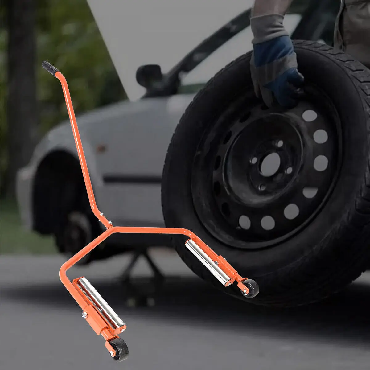 Tire Dolly 300lbs Load Capacity Wheel Dolly Truck Tire Wheel Dolly ...